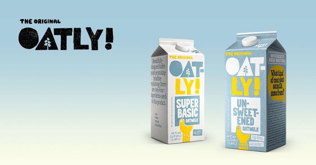 OATLY Original NO SUGAR Oat Milk 1L X 6 (TETRA) | Shopee Singapore