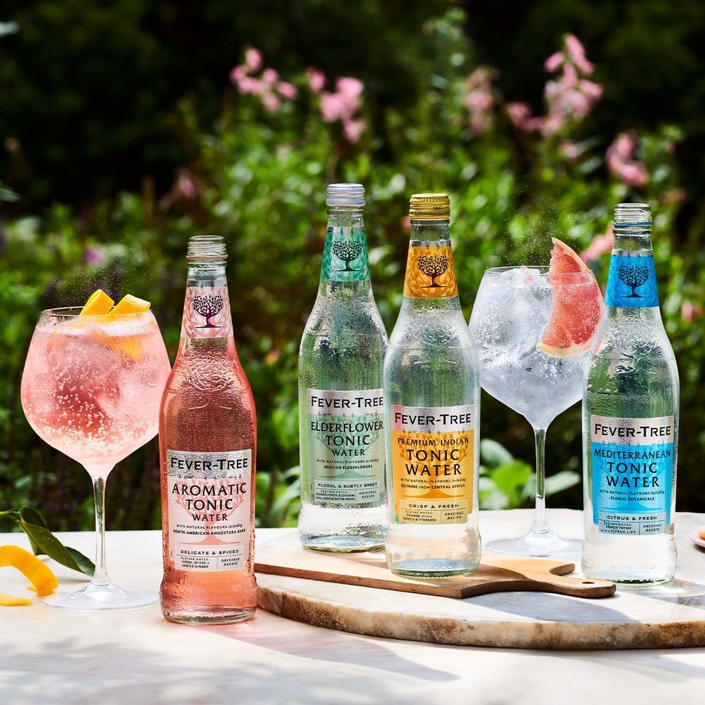 FEVER TREE Premium Light Cucumber Tonic Water 200ML X 24 (GLASS ...