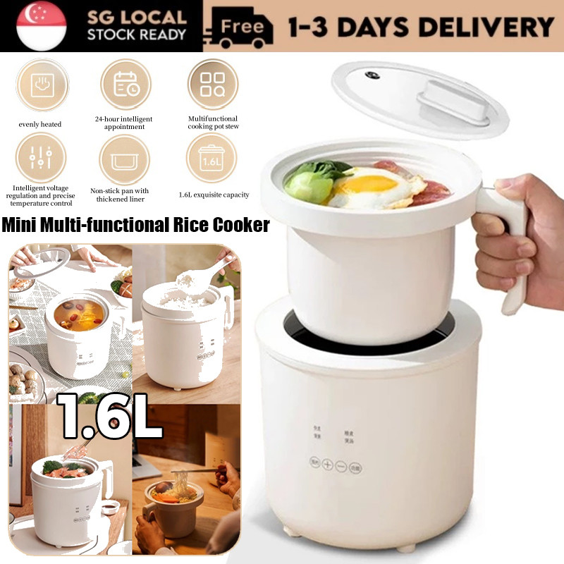 【SG】1.6L Mini Split Rice Cooker Multi-functional Intelligent ...