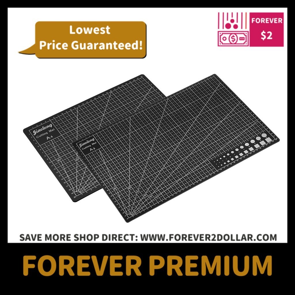 (FOREVER PREMIUM) Durable A3 / A4 Multifunctional Cutting Mat Diy ...