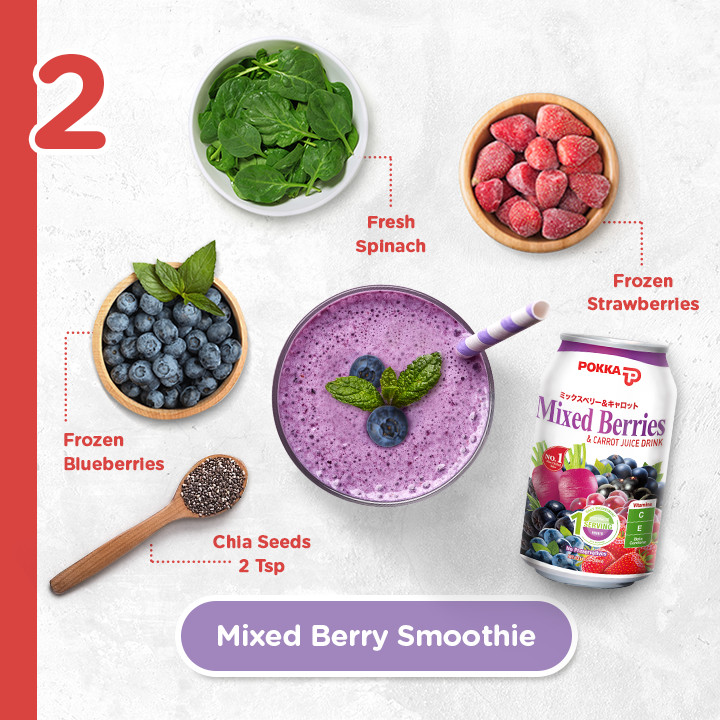 POKKA Mixed Berries Juice 300ML X 24 (CAN) | Shopee Singapore