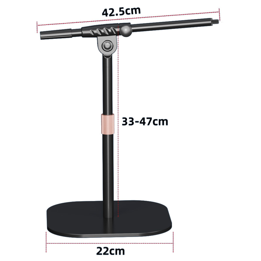 Desktop lifting microphone stand, speech conference microphone weighted ...