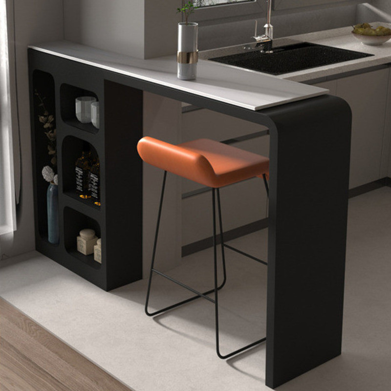 Light Luxury Bar Counter Table Home Open Kitchen Island Counter Bar ...