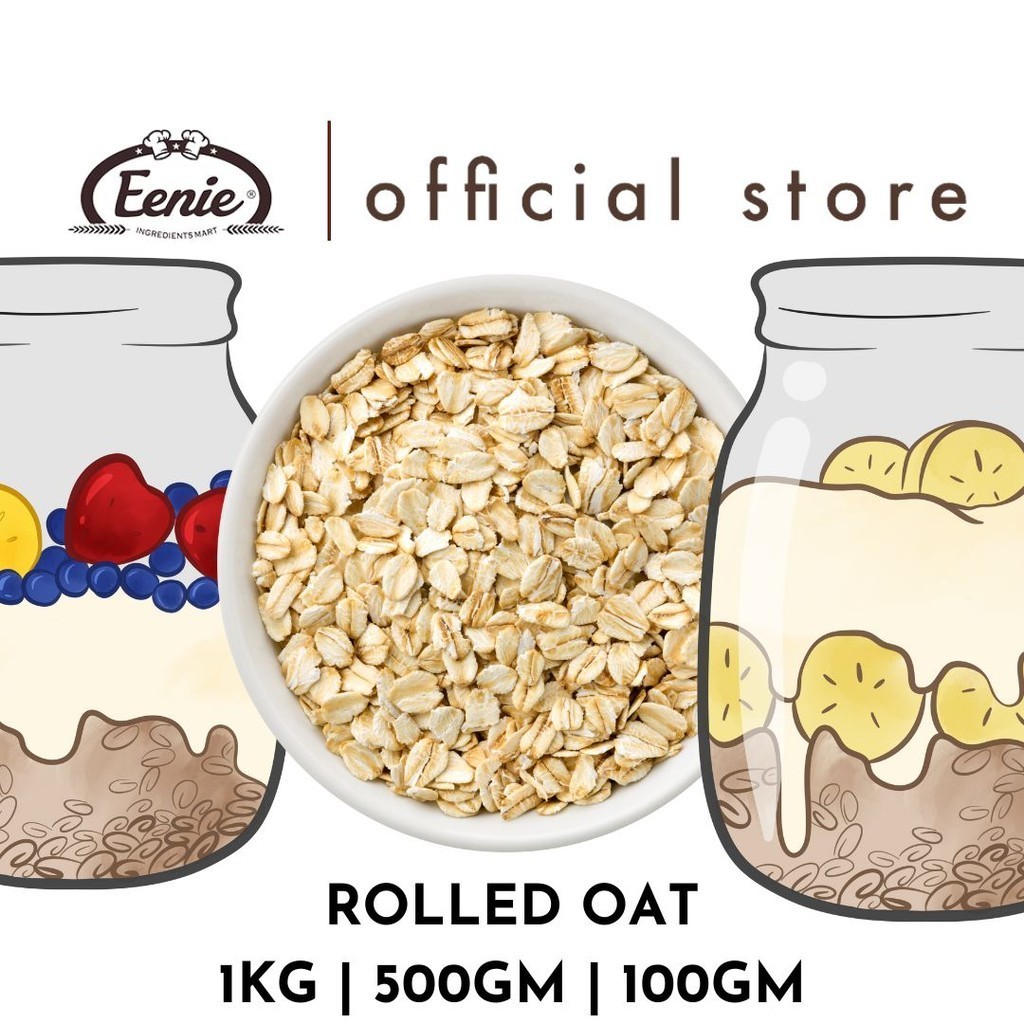 Rolled Oats 1kg | Quick Cooking Oat | Jumbo Oat | Premium Grade ...