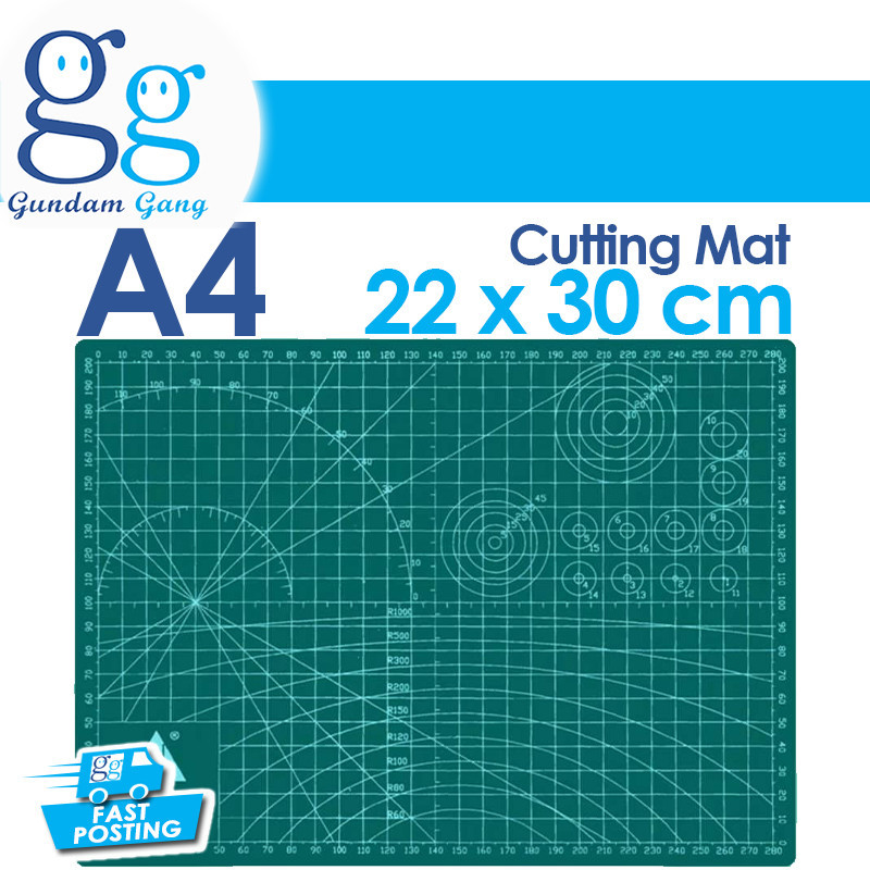A4 A5 Cutting Mat 3mm thick Gunpla Self Heal Mat [Gundam Gang] | Shopee ...