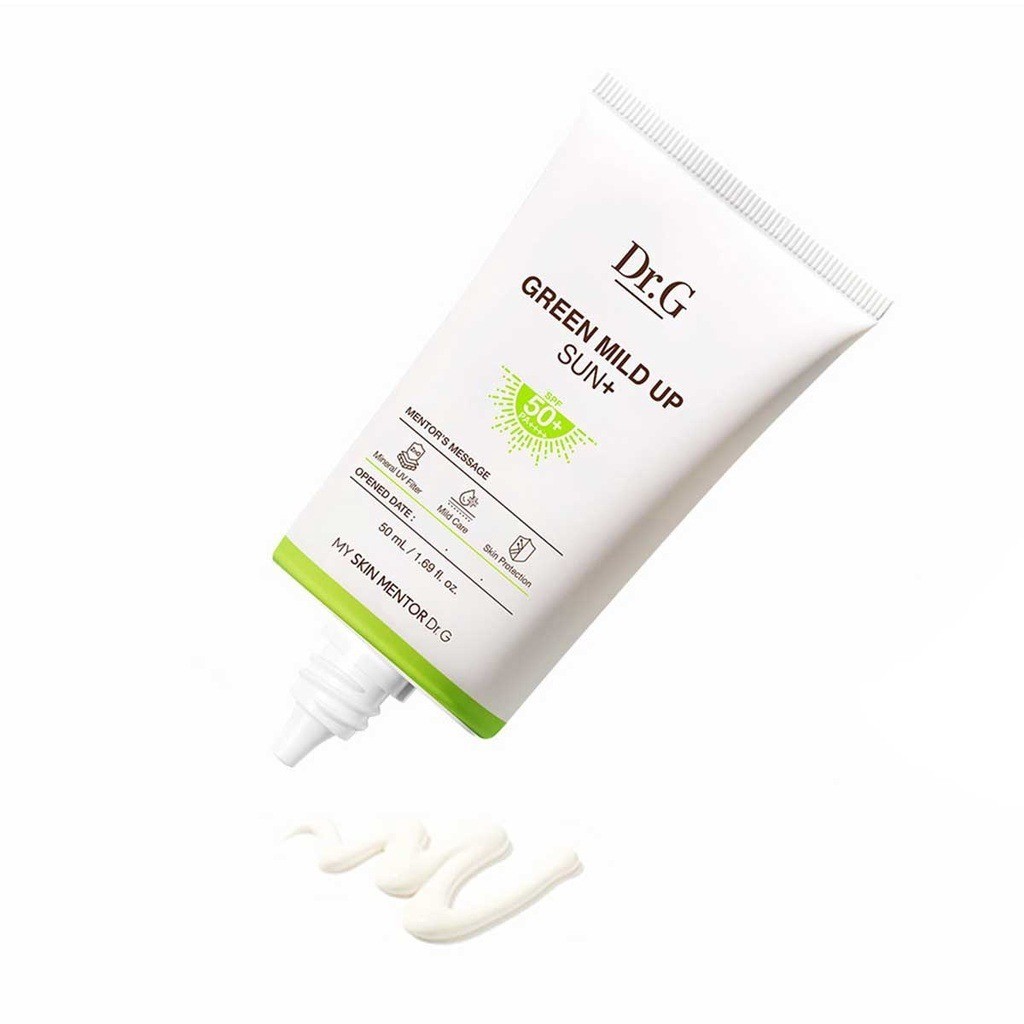 Dr.g Sunscreen (Green Mild Up/Brightening Up) Sun+ SPF50+PA++++ 50ml ...