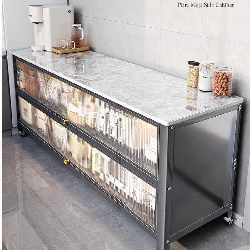 Kitchen Cabinet Rack Kitchen Storage Household Multifunctional Cabinet ...