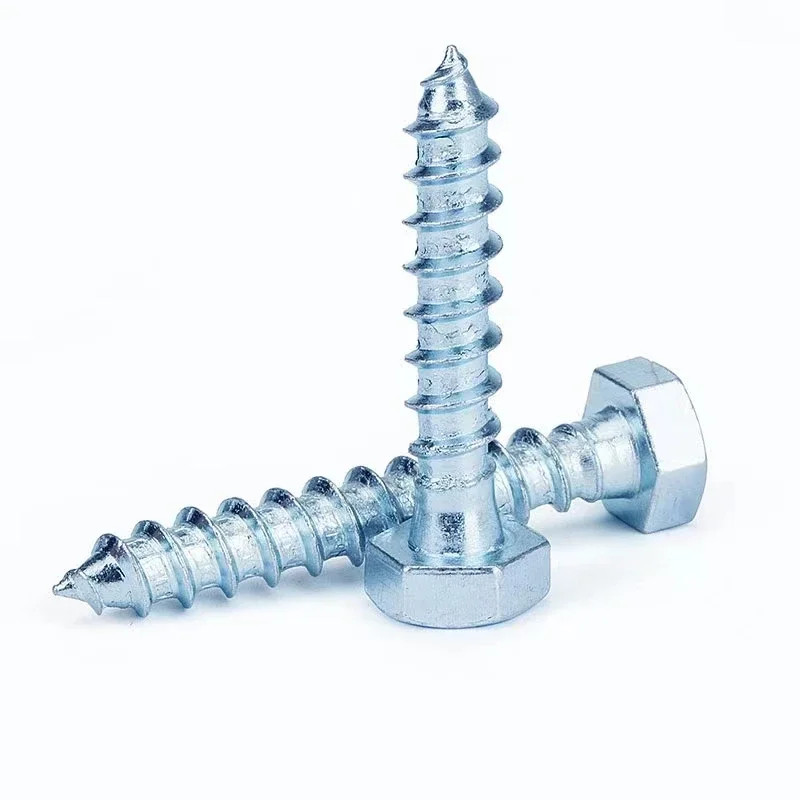 M6 M8 M10 M12 Self-Tapping External Hexagon Head Screws Carbon Steel ...