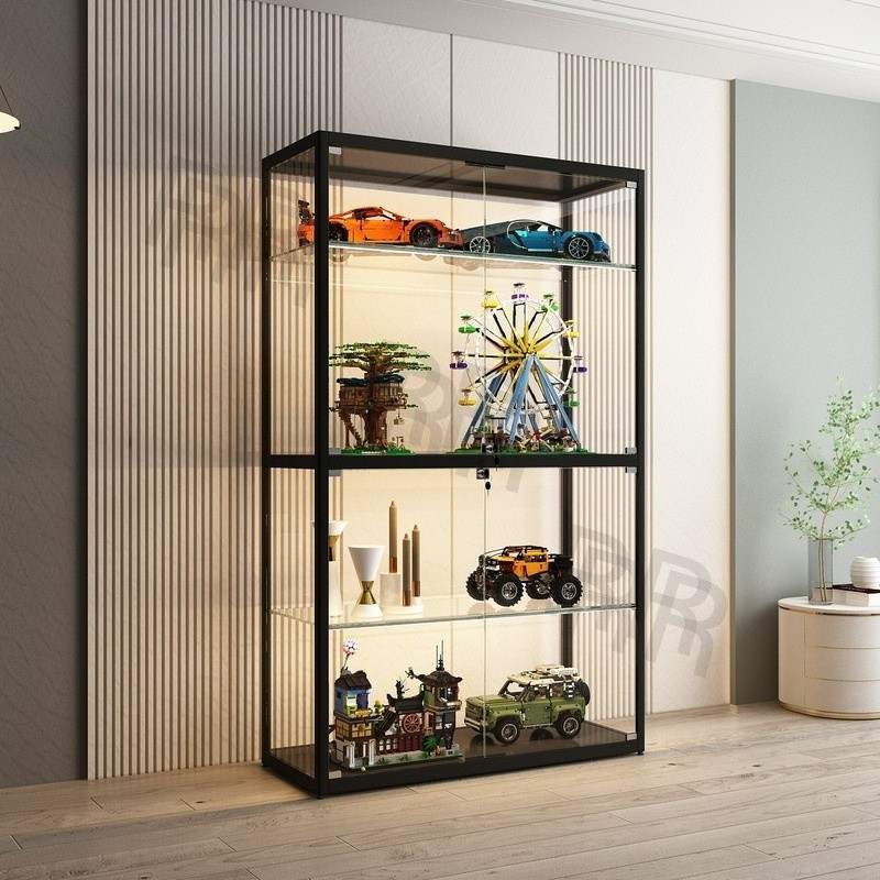 Display Cabinet Dustproof Artifacts Display Cabinet Lego Glass Cabinet ...
