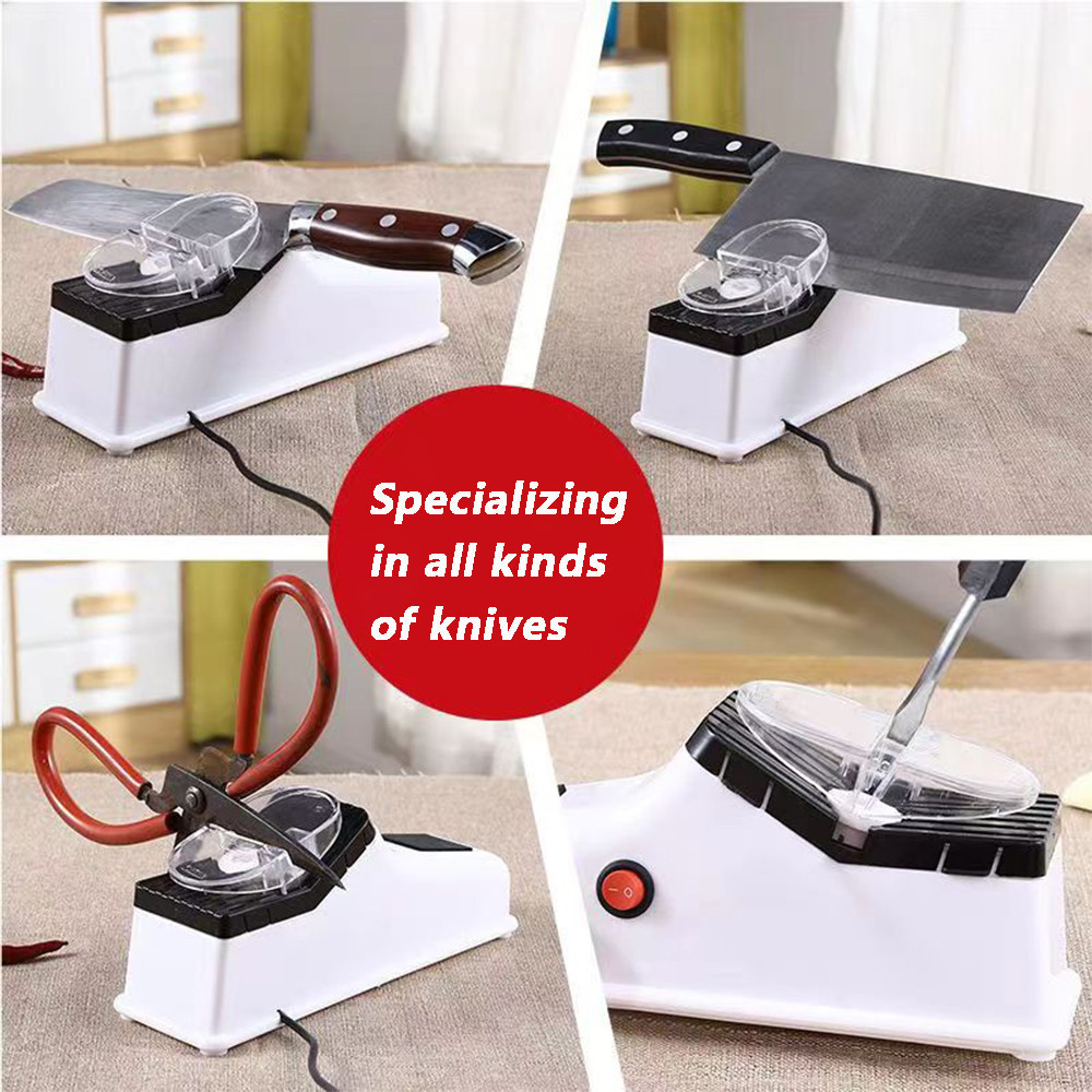 【Ready Stock】Automatic USB Knife Sharpener / Electric Household ...
