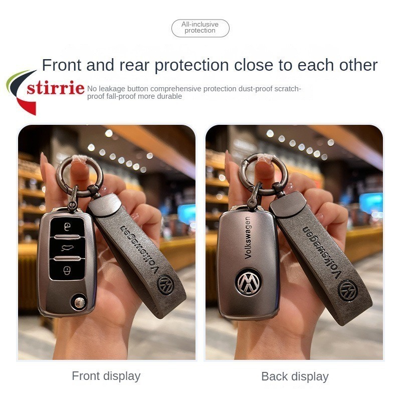 Volkswagen car key Case for VW Polo Tiguan Passat B5 B6 B7 Golf EOS 4 5 ...