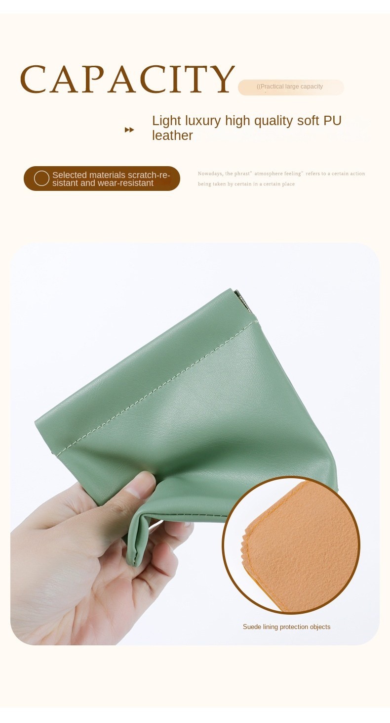 Waterproof Organizer Bag. Storage for Cosmetics, Coins, Etc. Features ...