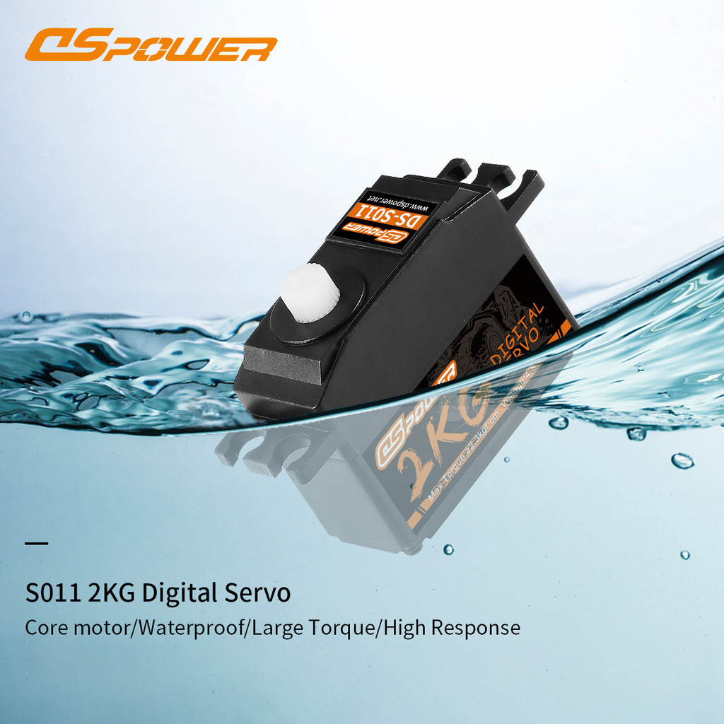 DSPOWER 2KG 3KG 6KG Micro Digital Servo Mini Servo Waterproof Plastic ...
