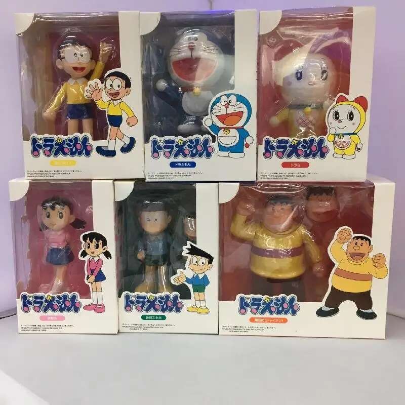 Anime Doraemon Action Figures Minamoto Shizuka Dorami Big G Pvc ...