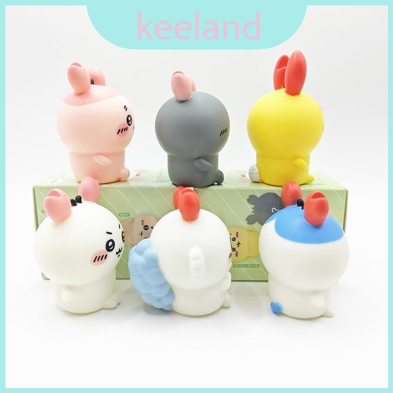Self-mocking Bear Adorable Crab Lobster Blind Box Figurine Series Pvc ...