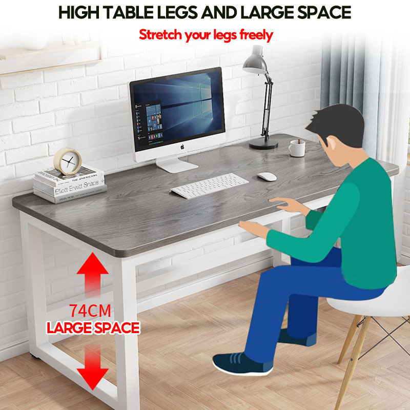 Home Furniture 【SG】 Desktop Study Table/Desk Computer Table PC Desk ...