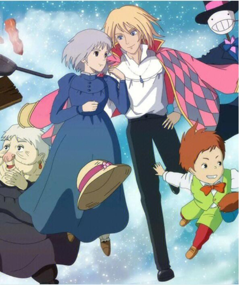 Howl Sofie Cosplay Costumes Anime Howl's Moving Castle Suits Couple ...