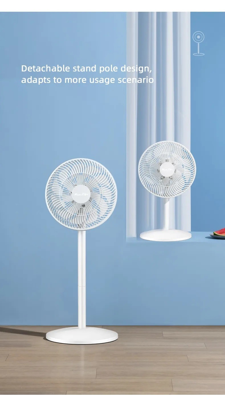 NEWLIFE 18 Rotor Blades For Powerful Airflow standing fan,Three-Speed ...