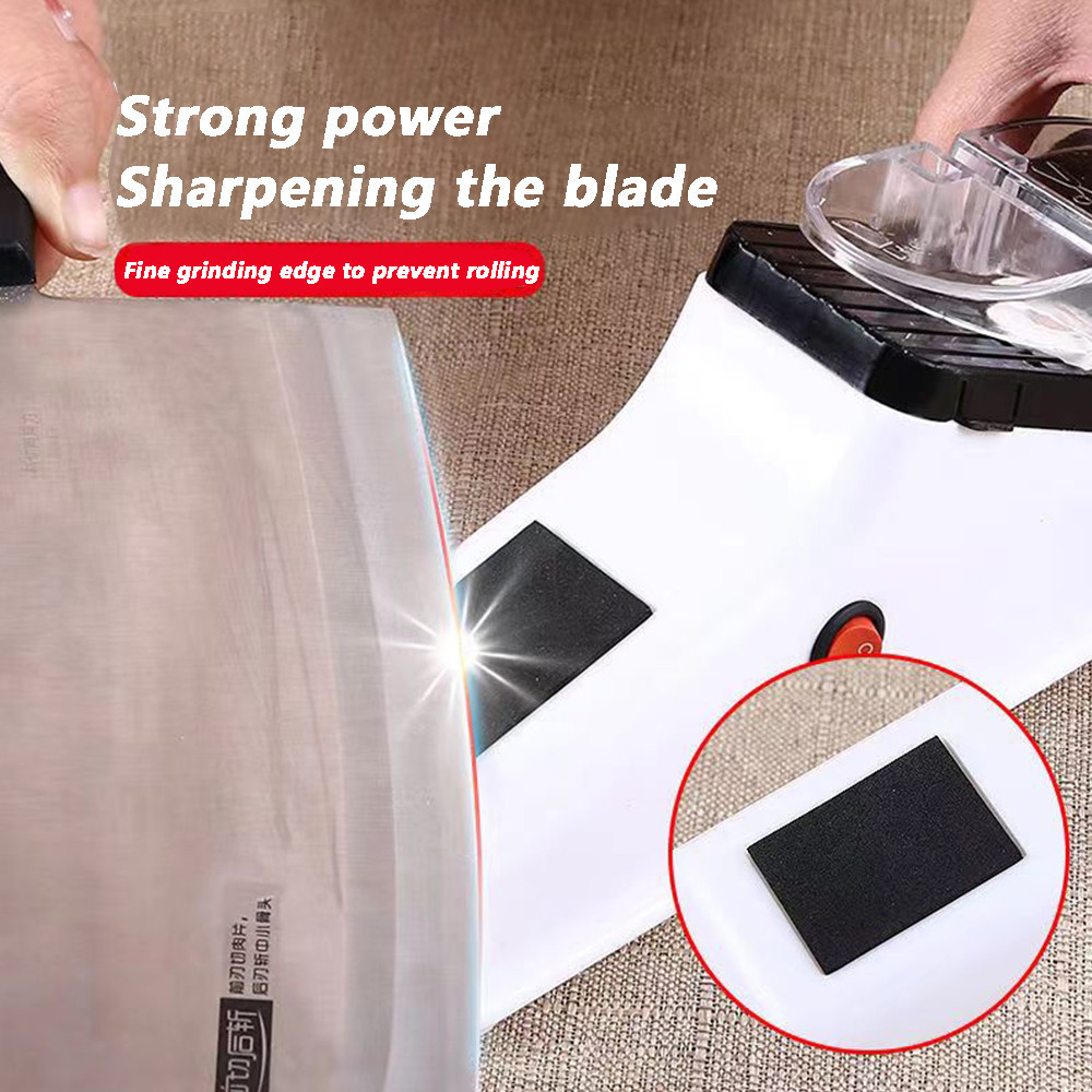 【Ready Stock】Automatic USB Knife Sharpener / Electric Household ...