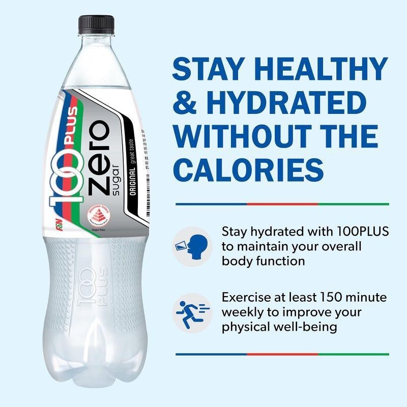 F&N 100 Plus Zero 500ML X 24 (BOTTLE) | Shopee Singapore