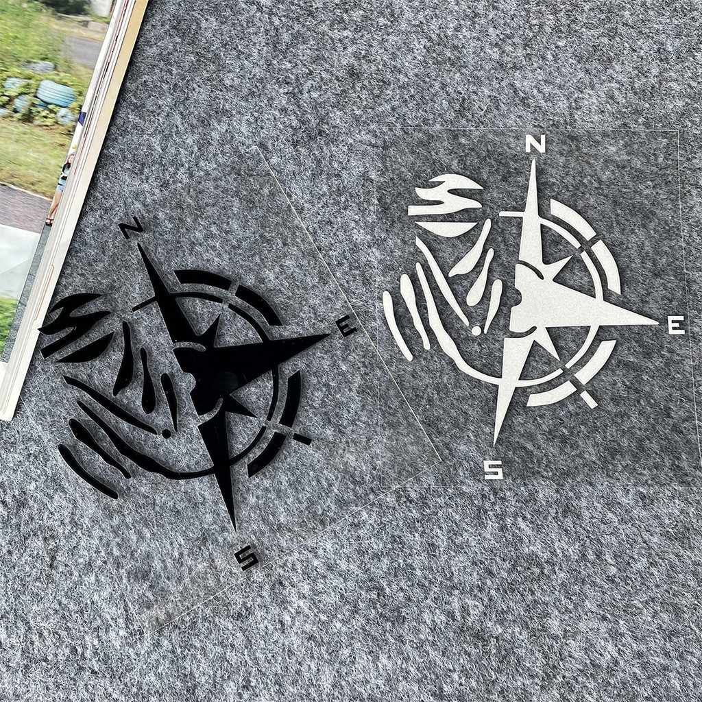 Dakar Compass Car Stickers Motorcycle Scooter Automobile Body Window ...