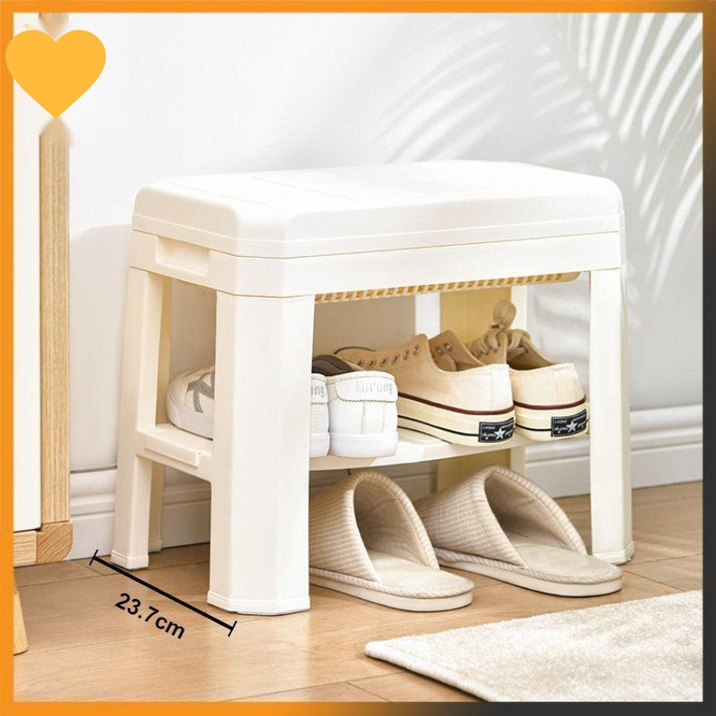 New Removable Storage Shoe Stool Plastic Stool Simple Wind Removable ...