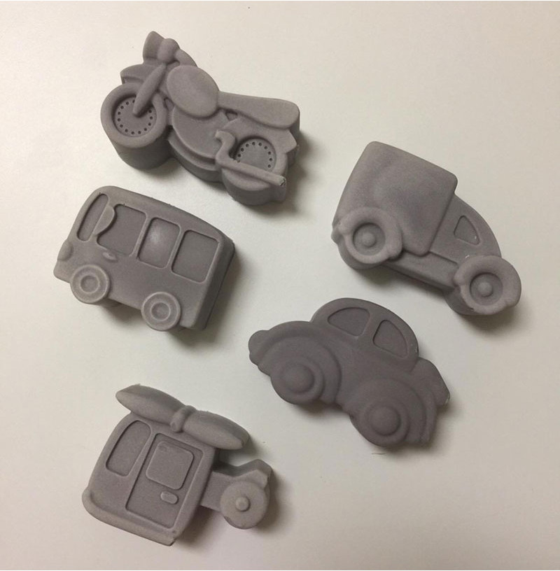 6 Cavity Vehicles Car Soap Mold Cars Shape Craft Art Silicone Molds For ...