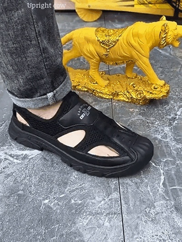 💕Best Sell💕Men's Sandals Essential for Lazy People/One Foot Stirrup ...