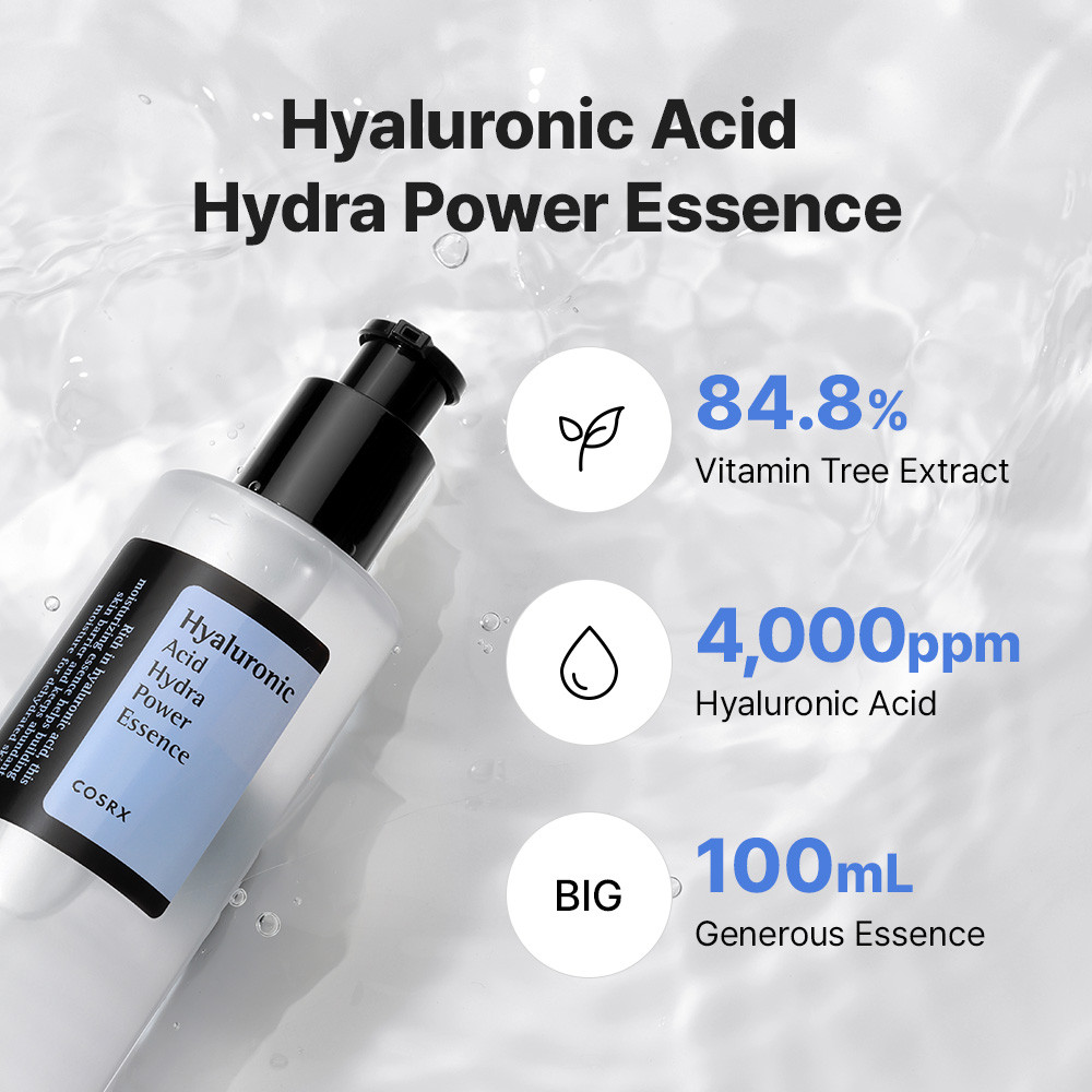 [COSRX OFFICIAL] Hyaluronic Acid Hydra Power Essence Daily Serum For ...