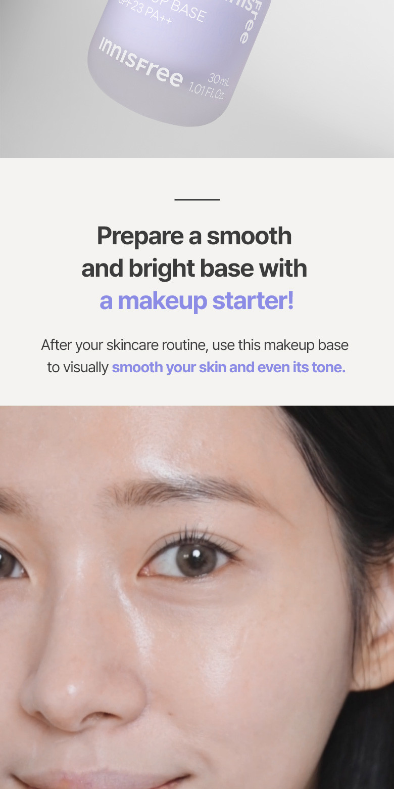 INNISFREE Light Fitting Makeup Base SPF23 PA++ 30ml | Shopee Singapore