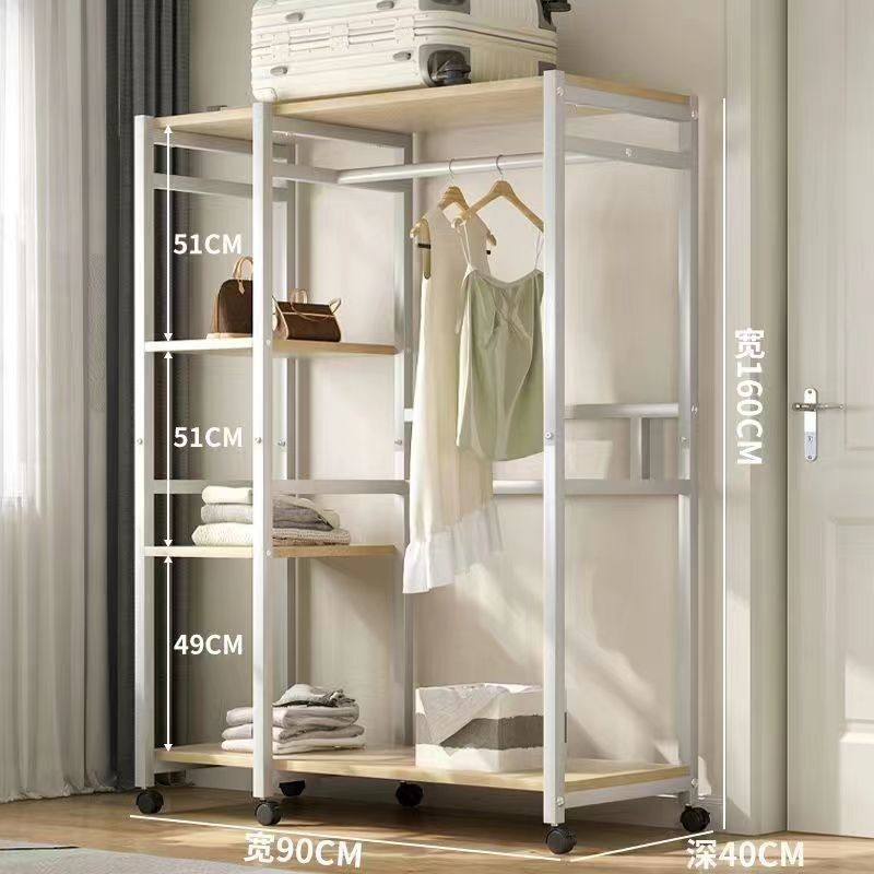 Door 5 HDB Wood Sliding Solid Wardrobe Multifunctional Combination ...