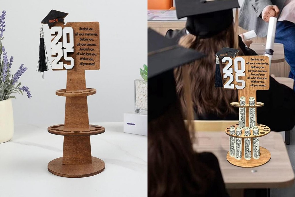 livecity| Graduation Money Rack Desktop Money Holder Class of 2025 ...