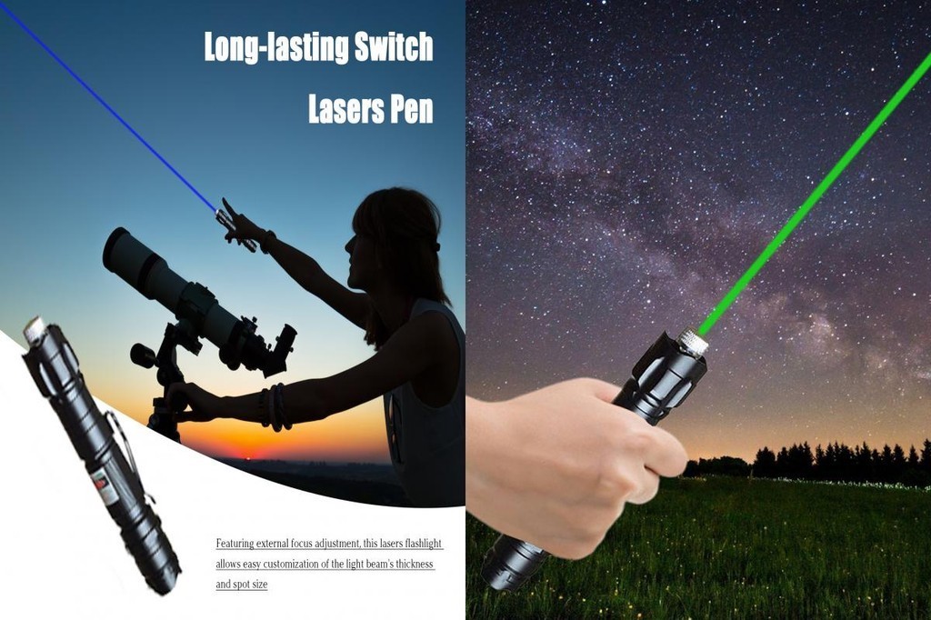 New* Starlight Effects Lasers Gadget Long-lasting Switch Lasers Pen High Power Green Laser ...