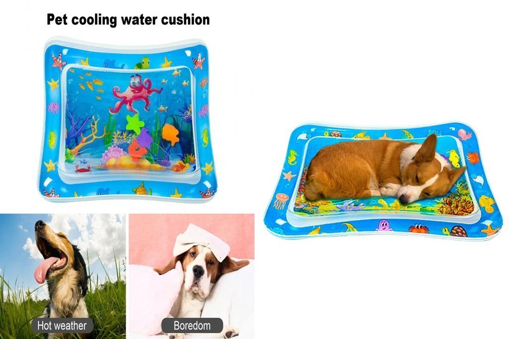 [Gooditem] Children Water Mat with Fish Design Sensory Water Play Mat ...