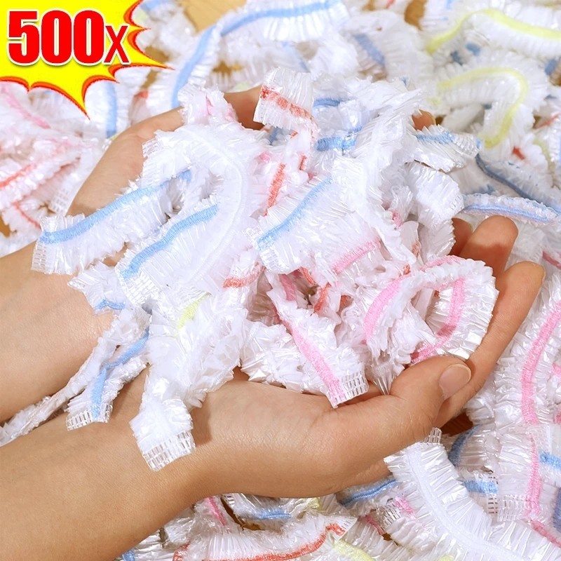 500/100/50/10Pcs Disposable Food Cover - Colorful Food-Grade ...