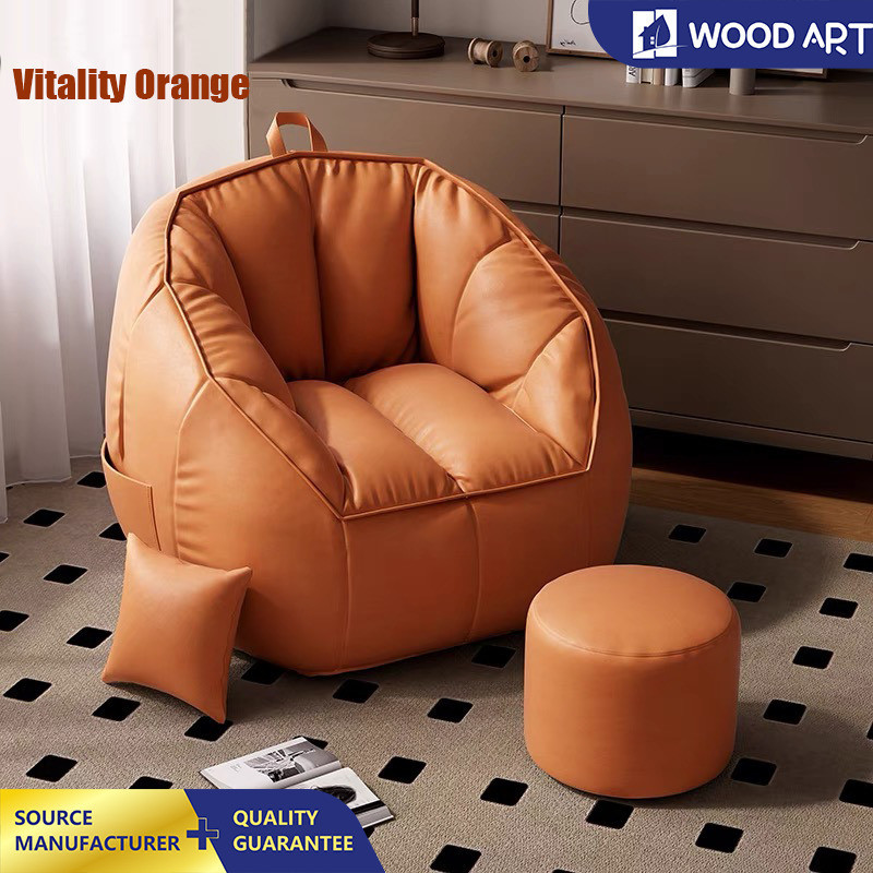 ZL Lazy Sofa Bean Chair Sofa Lazy Sleepable Single Bean Bag Sofa ...