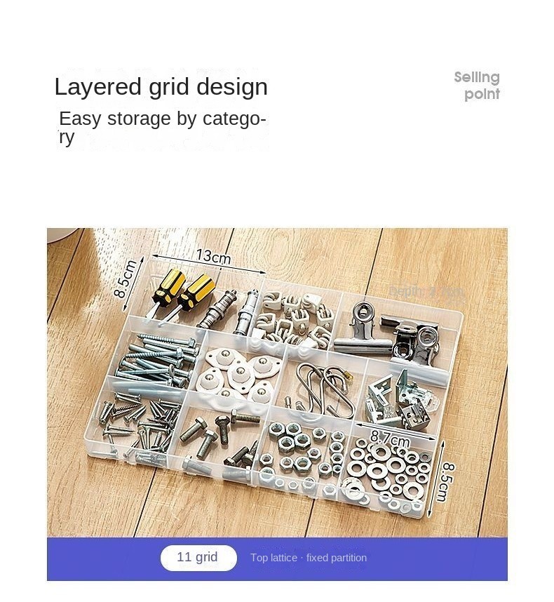 Multifunctional Portable Hardware Tool Box Electrical Auto Repair Parts ...