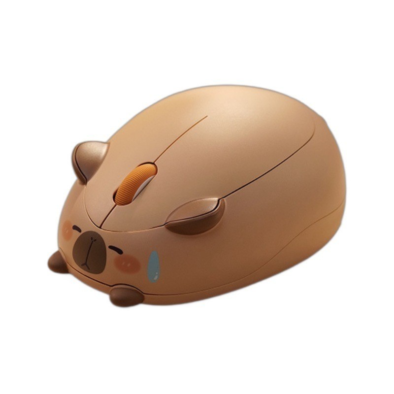 Capybara Cat Hamster Theme 2.4GHz Wireless Mouse Cute Creative Silent ...