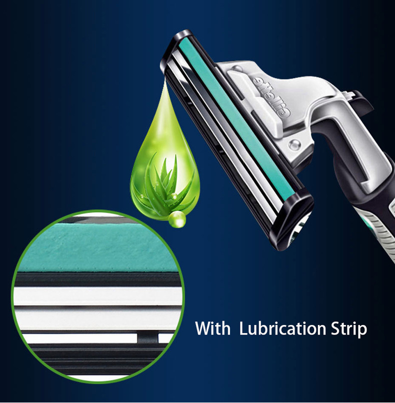 Gillette Vector 2-layer Blade Shaving Razor for Men Scraper Shaving ...