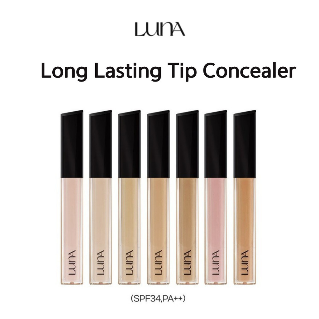 LUNA Long Lasting Tip Concealer 7.5g - Conceal Correct Highlight ...