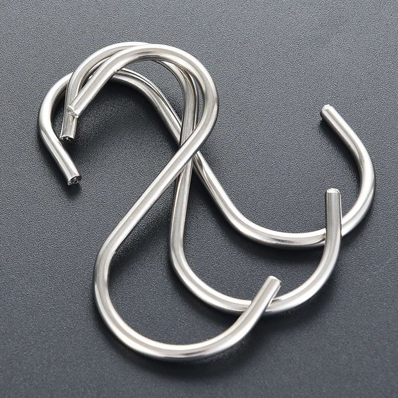 10pcs Thick stainless steel S-type hook Multi-functional S-hook sun ...