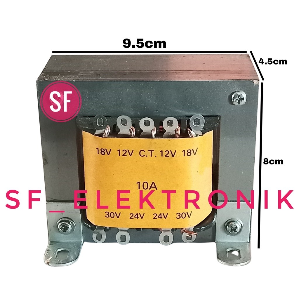 in stock Transformer Transformer 10A CT 30Volt Brand SANLIN | Shopee ...