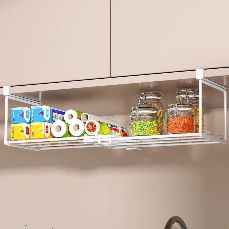 【Ready Stock】Retractable kitchen shelf handling rack under cabinet ...