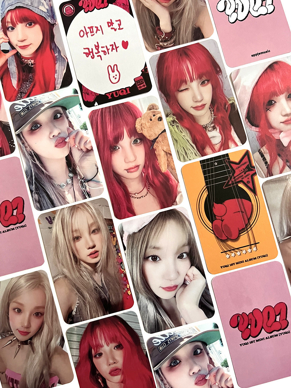 Kpop Idol (G)I-DLE 1st Mini Album YUQI Photo Card | Shopee Singapore