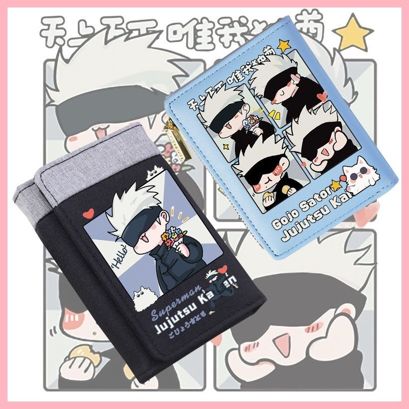 Wallet Jujutsu Kaisen Gojo Satoru Jujutsu Kaisen Gojo Satoru Gojo Gojo ...