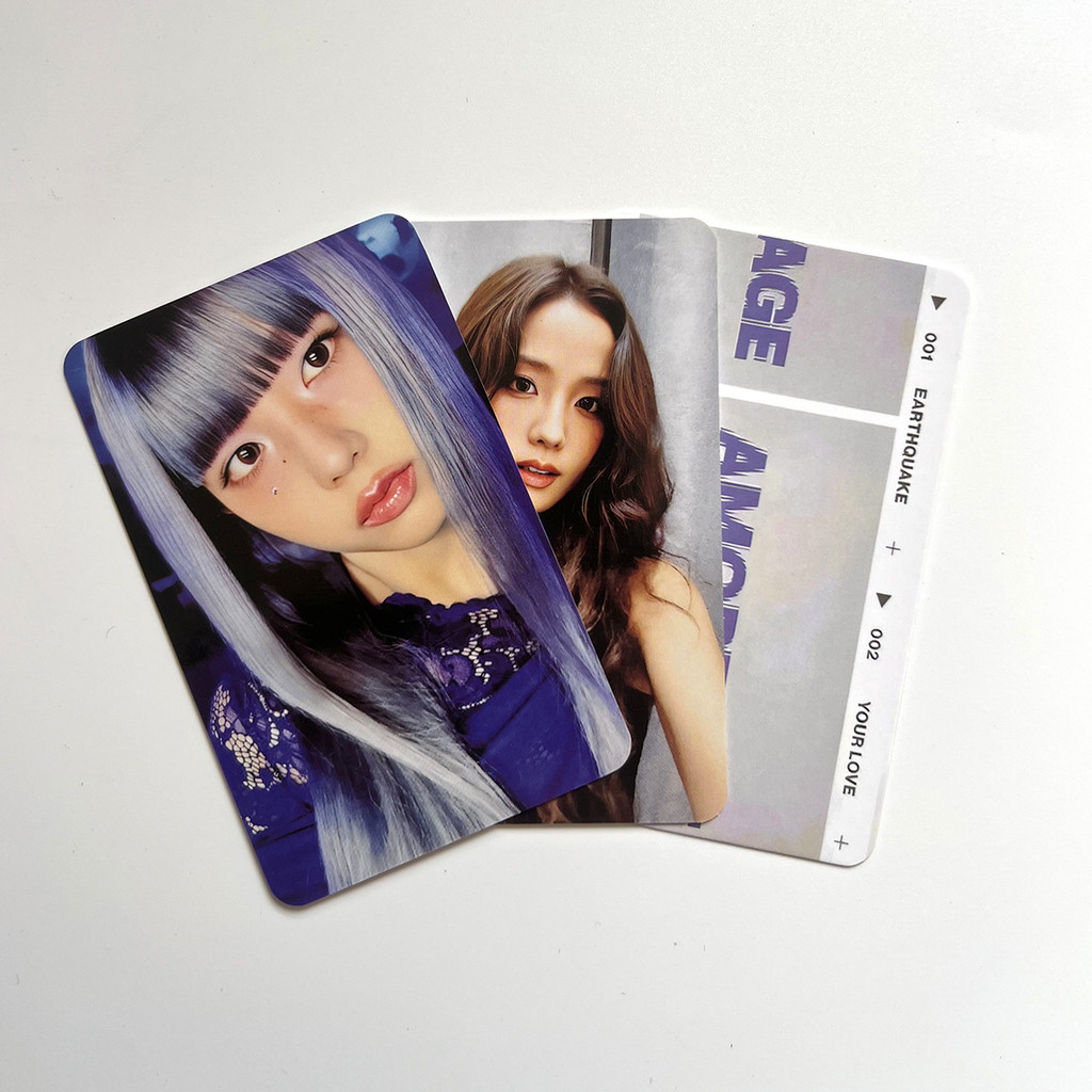 Kpop Idol JISOO AMORTAGE Photocards Broadcast Card | Shopee Singapore