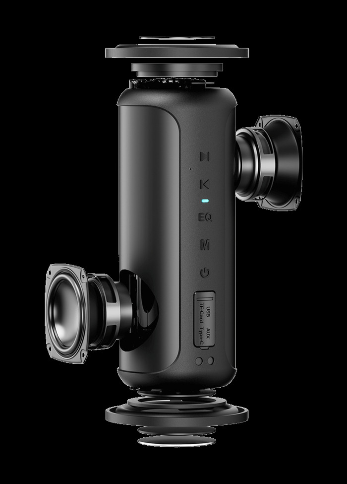 【HOT】[Double Loop Subwoofer/Super Loud Volume] Wireless Bluetooth ...
