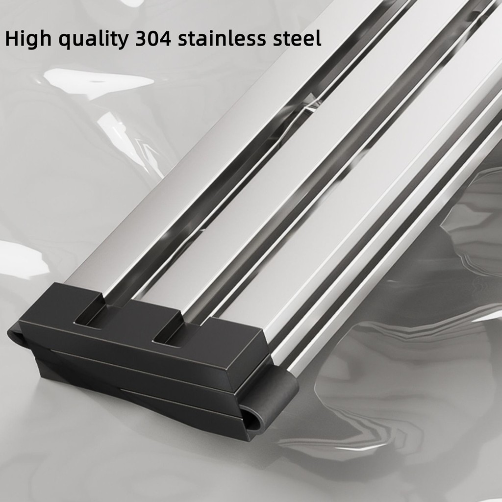 304 Stainless Steel Kitchen Sink Drain Rack Foldable Retractable Sink ...