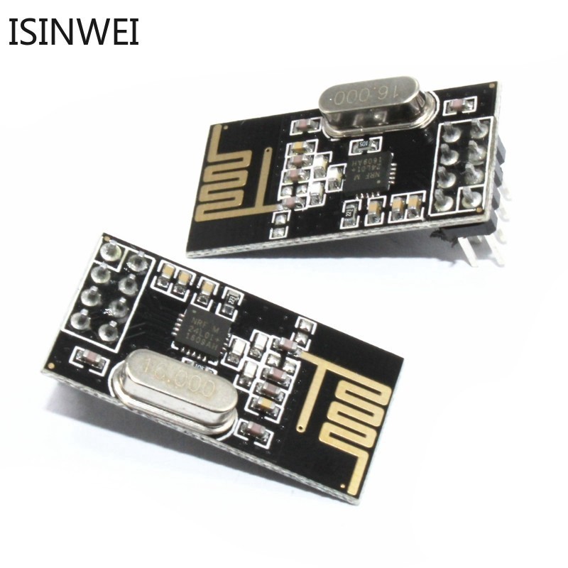 2pcs NRF24L01+ Wireless Module NRF24L01 Power Enhanced Edition 2.4G ...