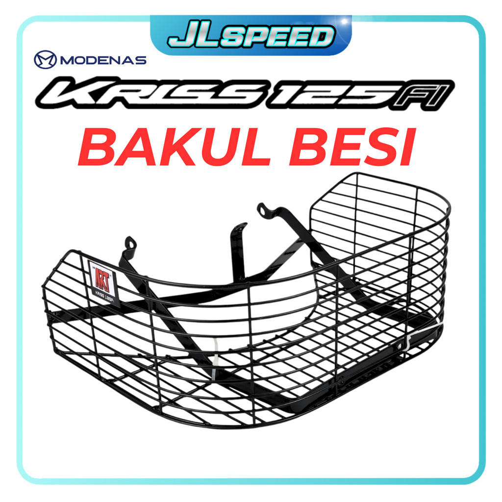MODENAS KRISS 125 FI / KRISS 125FI Bakul Besi Basket Steel Iron Raga ...